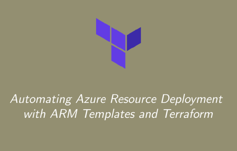 Automating Azure Resource Deployment with ARM Templates and Terraform ...